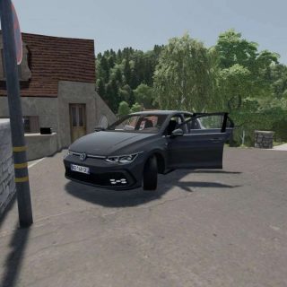 Volkswagen Golf 8 GTD v1.0.0.0 LS22 Mod / LS25 Mods