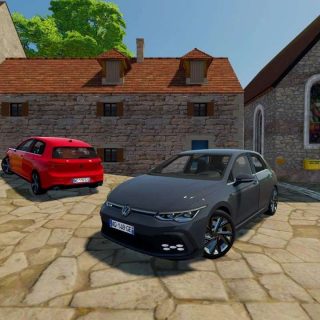 Volkswagen Golf 8 GTD v1.0.0.0 LS22 Mod / LS25 Mods