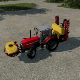 Kverneland iX Sprayer Yellow Edition v1.0.3.1 LS22 Mod / LS25 Mods