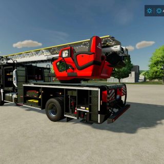 MAN M32L-AS-TGS 18510 DLK Magirus v1.0.0.0 LS22 Mod / LS25 Mods
