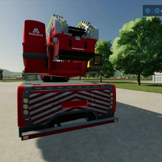 Mercedes-Benz Magirus DLK v1.0.0.0 LS22 Mod / LS25 Mods