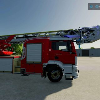 Mercedes-Benz Magirus DLK v1.0.0.0 LS22 Mod / LS25 Mods