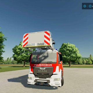 Mercedes-Benz Magirus DLK v1.0.0.0 LS22 Mod / LS25 Mods