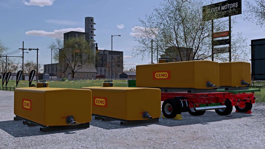 GFK-Fass kofferförmig 10.000 Liter v1.1.0.0 LS22 Mod / LS25 Mods