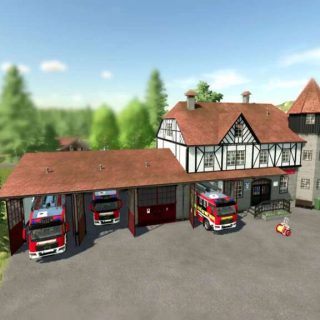 Fire Department v1.0.0.0 LS22 Mod / LS25 Mods