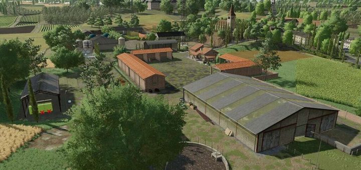Lone Oak Map v1.0.0.0 LS22 Mod / LS25 Mods