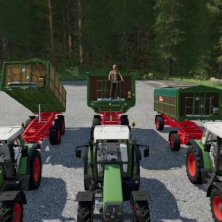 Rudolph Trailer Pack v1.0.0.0 LS22 Mod / LS25 Mods