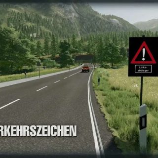 LED Traffic Signs v1.1.0.1 LS22 Mod / LS25 Mods