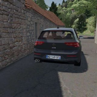Volkswagen Golf 8 GTD v1.0.0.1 LS22 Mod / LS25 Mods