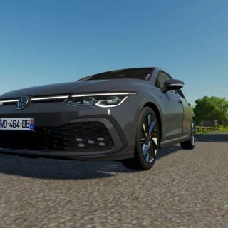 Volkswagen Golf 8 GTD v1.0.0.1 LS22 Mod / LS25 Mods