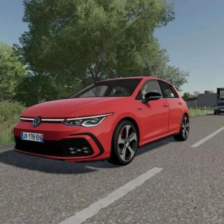 Volkswagen Golf 8 GTI v1.0.0.1 LS22 Mod / LS25 Mods