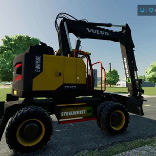 Volvo EWR150E v1.0.0.1 LS22 Mod / LS25 Mods