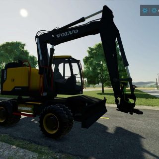 Volvo EWR150E v1.0.0.1 LS22 Mod / LS25 Mods