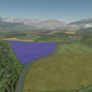 AlpenBergland 16-fach Map v1.0.0.1 LS22 Mod / LS25 Mods