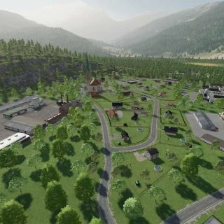 AlpenBergland 16-fach Map v1.0.0.1 LS22 Mod / LS25 Mods