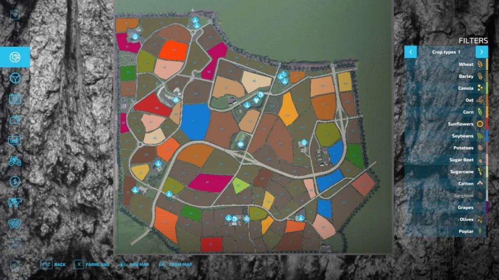 Glazebrook 22 Map v1.1.0.0 LS22 Mod / LS25 Mods