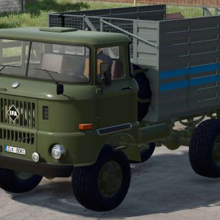 IFA W50 Trucks + Modules Pack v1.0.0.0 LS22 Mod / LS25 Mods