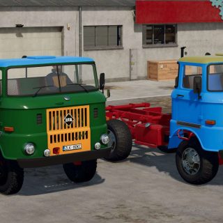IFA W50 Trucks + Modules Pack v1.0.0.0 LS22 Mod / LS25 Mods