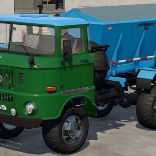 IFA W50 Trucks + Modules Pack v1.0.0.0 LS22 Mod / LS25 Mods
