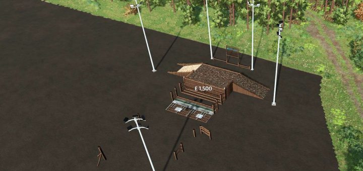 Log Landing - LS 22 mods | Farming Simulator 22 Mods