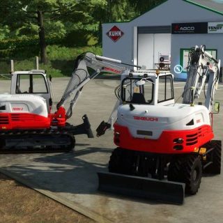 Takeuchi TB295W / TB290-2 v1.0.0.0 LS22 Mod / LS25 Mods