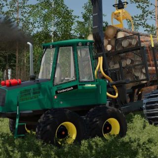 Timberjack 1710D v1.0.0.0 LS22 Mod / LS25 Mods