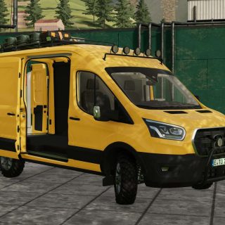 Ford Transit MK8 v1.0.1.7 LS22 Mod / LS25 Mods