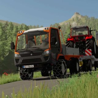 Lindner Unitrac L-Drive Pack v7.2.0.1 LS22 Mod / LS25 Mods