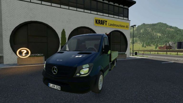 Mercedes Benz Sprinter SingleCab 2013 v1.0.0.0 LS22 Mod / LS25 Mods
