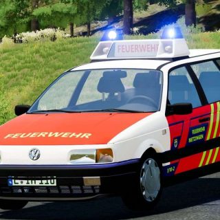 Volkswagen Passat B3 First Responder v1.0.0.0 LS22 Mod / LS25 Mods