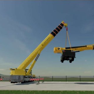 Liebherr LTM1450 Mobile Crane v1.0.0.1 LS22 Mod / LS25 Mods