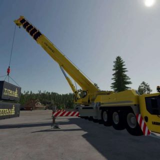 Liebherr LTM1450 Mobile Crane v1.0.0.1 LS22 Mod / LS25 Mods
