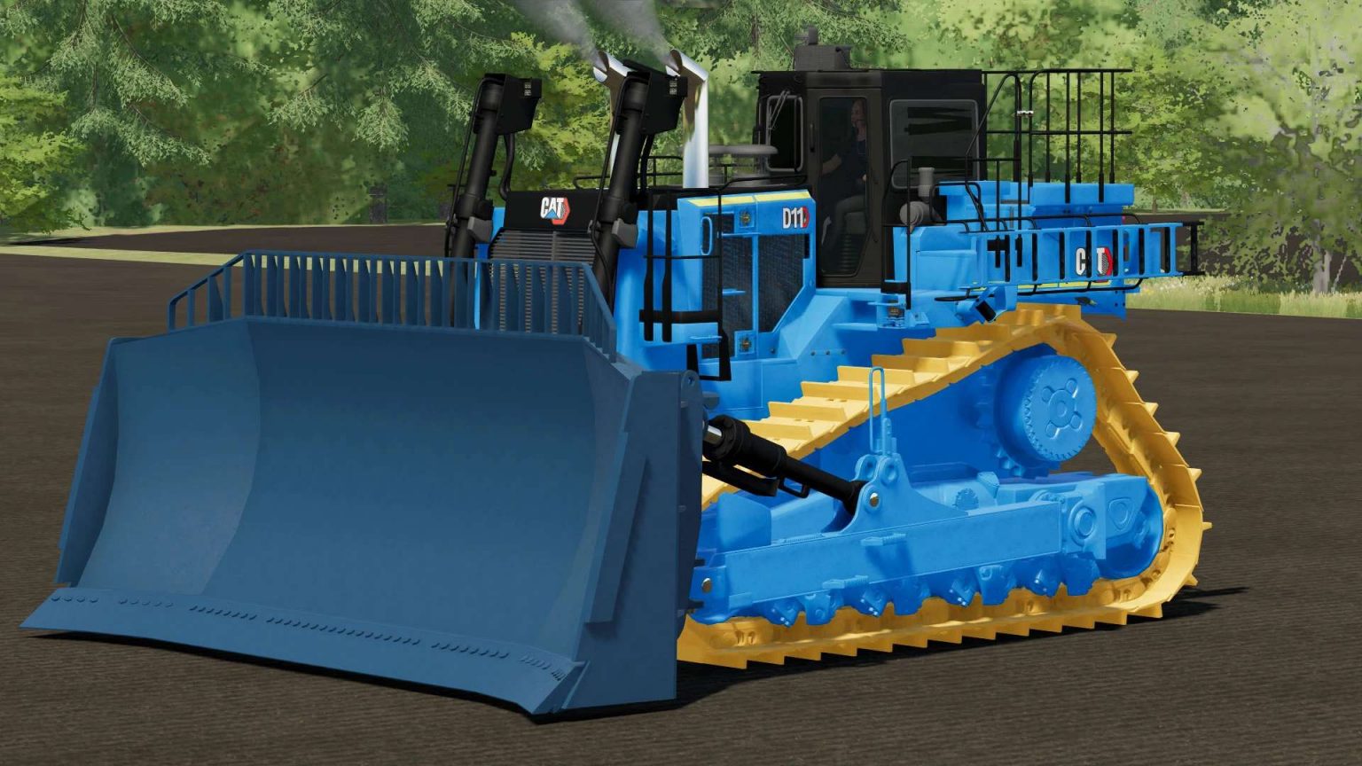 CAT D11 Next Gen v1.0.0.0 LS22 Mod / LS25 Mods