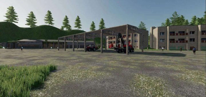 Lone Oak Map v1.0.0.0 LS22 Mod / LS25 Mods