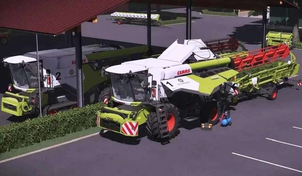Claas Lexion Series Pack (IC) v1.1.0.0 LS22 Mod / LS25 Mods