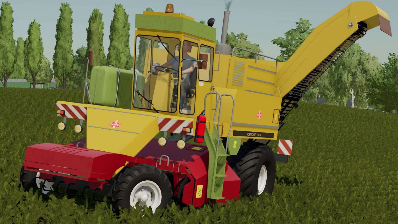 Fortschritt KS-6B v1.0.0.0 LS22 Mod / LS25 Mods