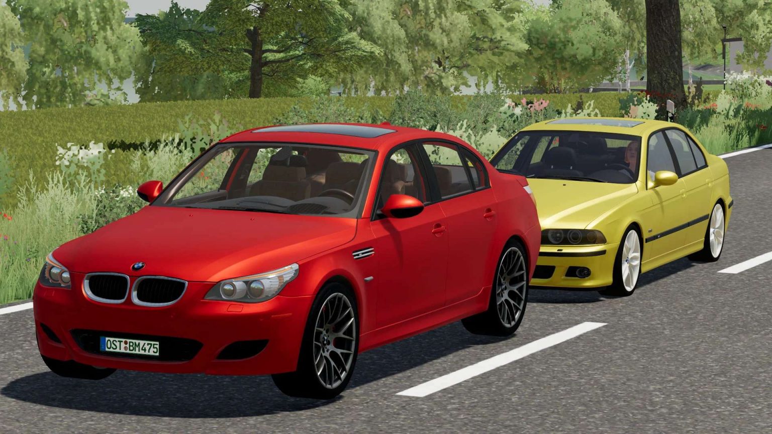 BMW M5 E39 & M5 E60 v1.0.0.0 LS22 Mod / LS25 Mods