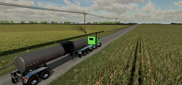 Asphalt Tanker - LS 22 mods | Farming Simulator 22 Mods