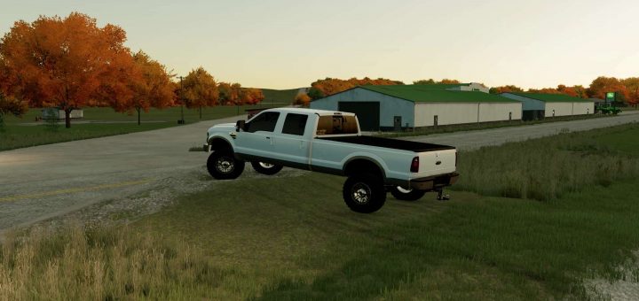 F350 Lariat - LS 22 mods | Farming Simulator 22 Mods