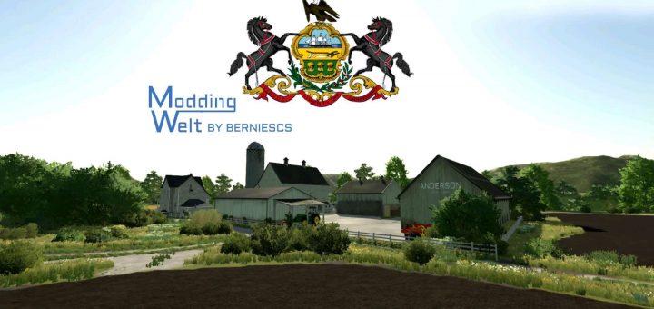 Pennsylvania Map Edit - LS 22 mods | Farming Simulator 22 Mods