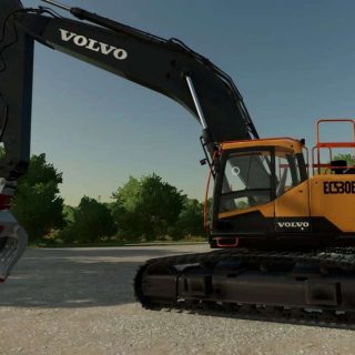 Volvo EC530EL v1.0.0.0 LS22 Mod / LS25 Mods