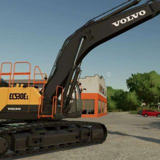 Volvo EC530EL v1.0.0.0 LS22 Mod / LS25 Mods