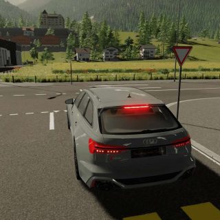 Audi RS6 v1.0.0.0 LS22 Mod / LS25 Mods
