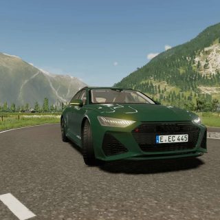 Audi RS6 v1.0.0.0 LS22 Mod / LS25 Mods