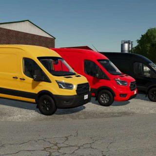 Ford Transit MK8 v1.1.0.0 LS22 Mod / LS25 Mods