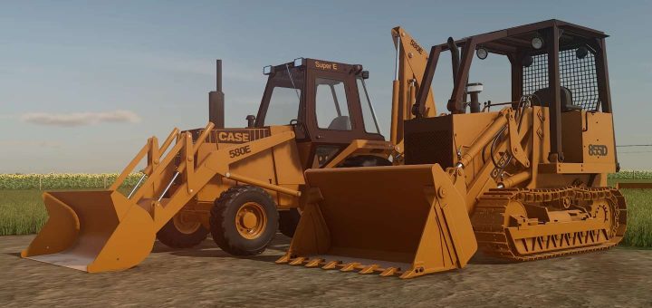 LS22 Excavators and Forklifts mods | FS22 Excavators mods