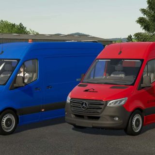 Mercedes Benz Sprinter MK4 v1.0.0.0 LS22 Mod / LS25 Mods