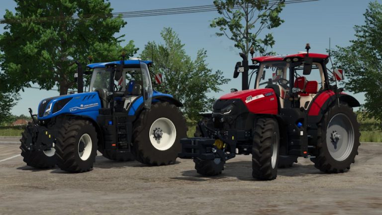 LS25 Case IH Puma / New Holland T7 Edit V1.0.0.0 Mod / LS25 Mods