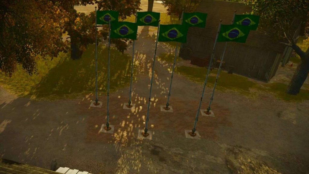 LS25 Flag of Brazil v1.0.0.0 Mod / LS25 Mods