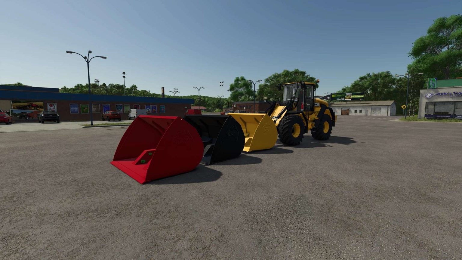 LS25 JCB WheelLoader Pack HD by CW33 v1.0.0.1 Mod / LS25 Mods